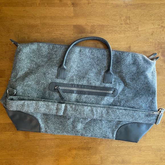 DSW | Bags | Large Gray Dsw Vip Weekender Bag | Poshmark